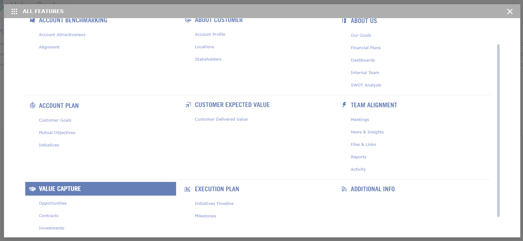 Value Capture Dashboard – Valkre